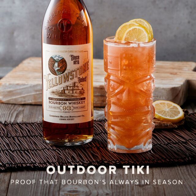 Bourbon, Whiskey and small batch from Yellowstone